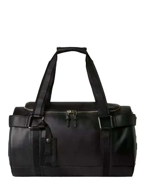 The North Face Base Camp Leather Duffle Bag - Black