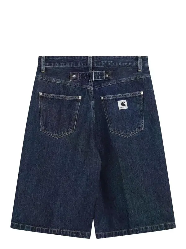Carhartt Work In Progress Stone Wash Belmont Shorts - Blue