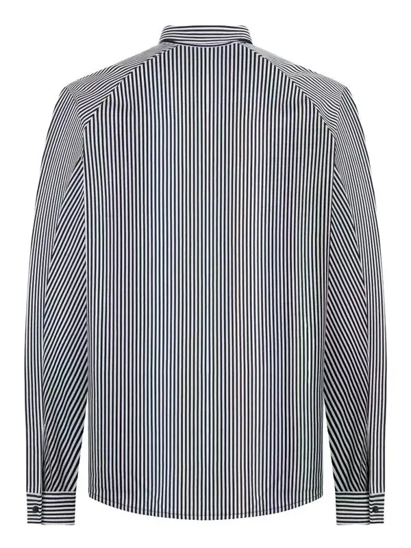 BOSS Striped Long-sleeve Shirt - Black
