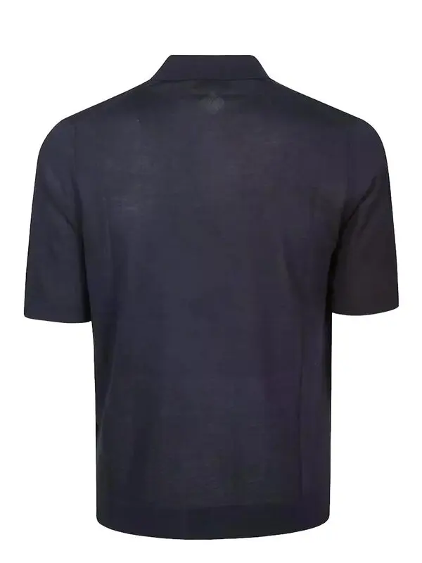 BALLANTYNE V-neck T-shirt - Blue