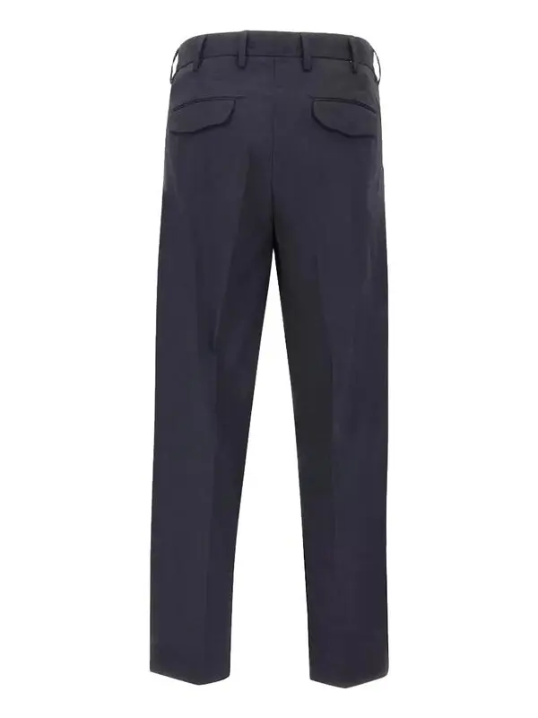 MYTHS Pleat Loop Trousers - Blue