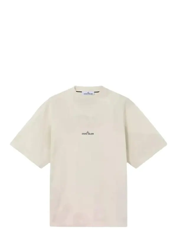 Stone Island Logo-print T-shirt - Neutrals