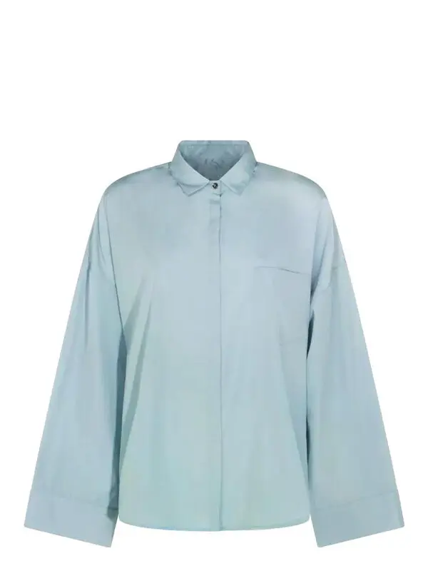 NINE:INTHE:MORNING Chest Pocket Shirt - Blue
