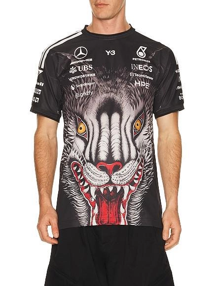 Y3 X F1 Drvr Jersey - Black
