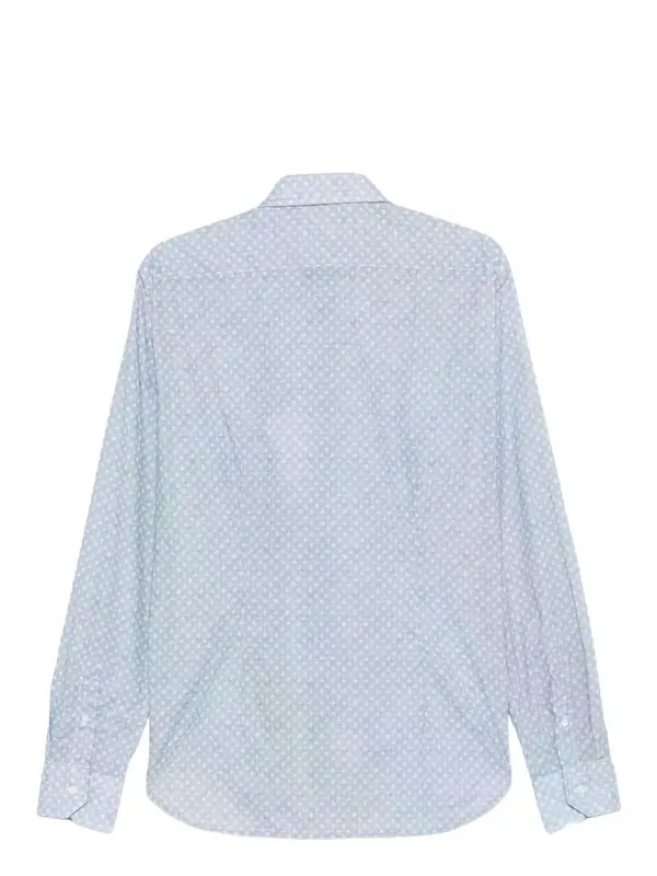ORIAN Floral-print Shirt - Blue