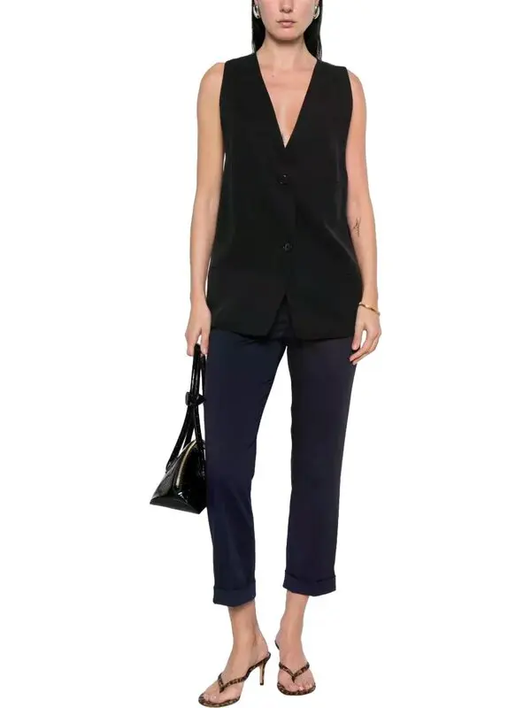 TELERIA ZED Alessia Cuffed Trousers - Blue