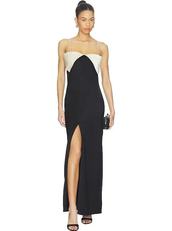 Nanushka Nelma Dress In . Also - Black