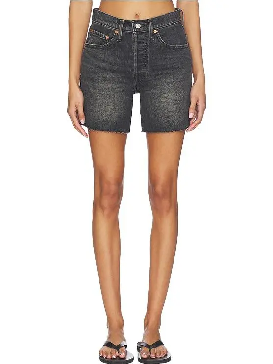 LEVI'S 501 Mid Thigh Short In . Also - Black