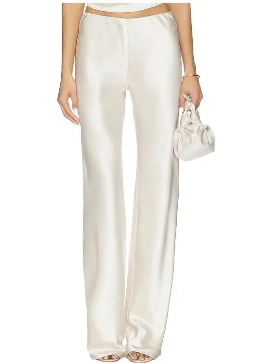 NONCHALANT LABEL Norma Pant - Ivory