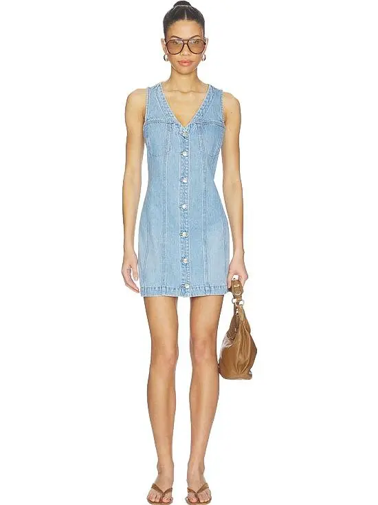 PISTOLA Carmel Mini Dress In . Also - Blue