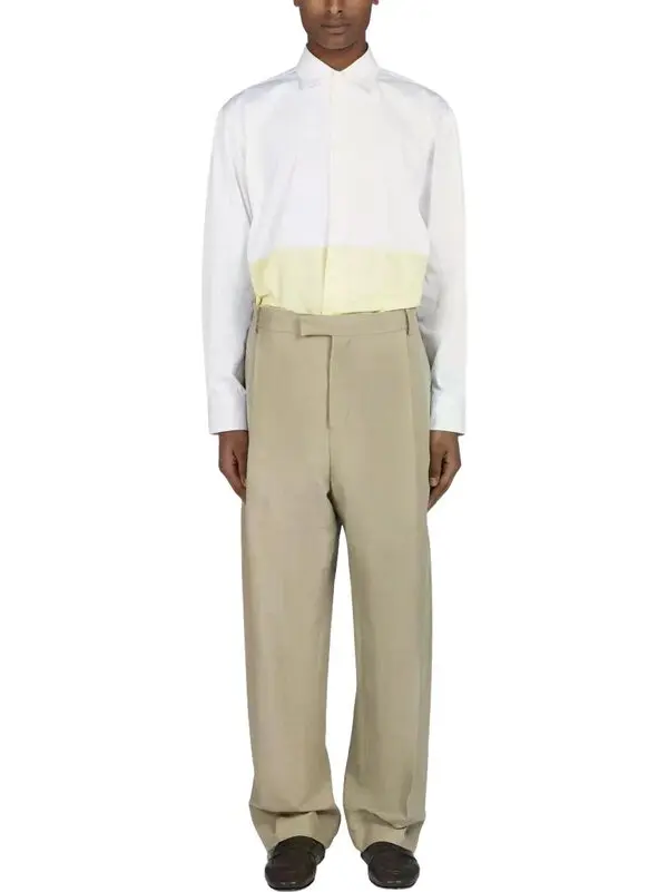 FERRAGAMO Relaxed Tailored Trousers - Neutrals