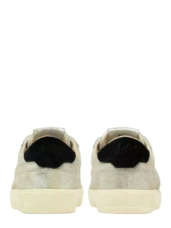 AUTRY Suede Panelled Sneakers - Silver