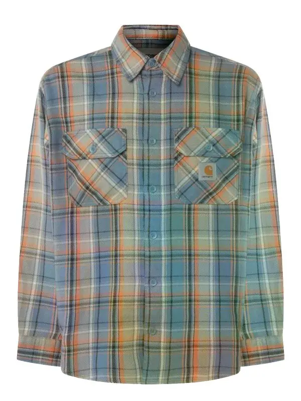 Carhartt Work In Progress Plaid Pocket Shirt - Blue