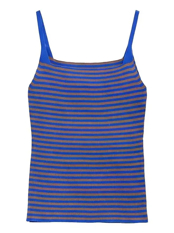 Gimaguas Camu Striped Tank Top - Blue