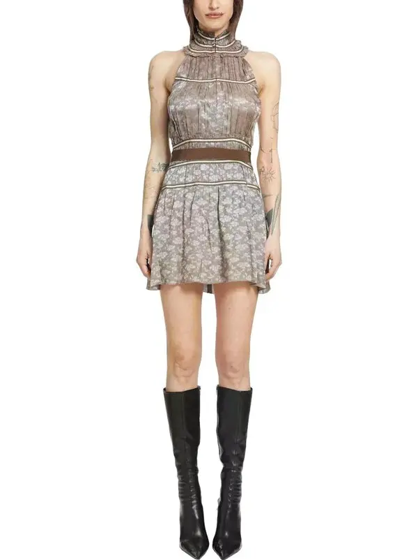 KNWLS Freya Midi Dress - Neutrals