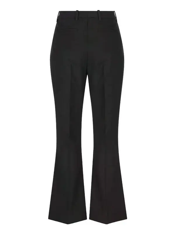 Burberry Flared Trousers - Black