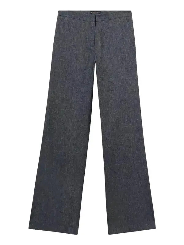 Brooks Brothers Twill Trousers - Blue