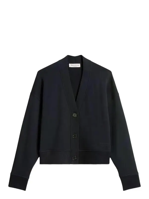 Marc O'polo V-neck Button-fastening Cardigan - Blue