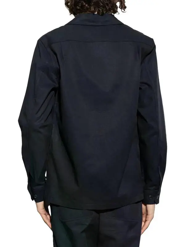 SAMSOE SAMSOE Sataka Button-up Shirt Jacket - Blue