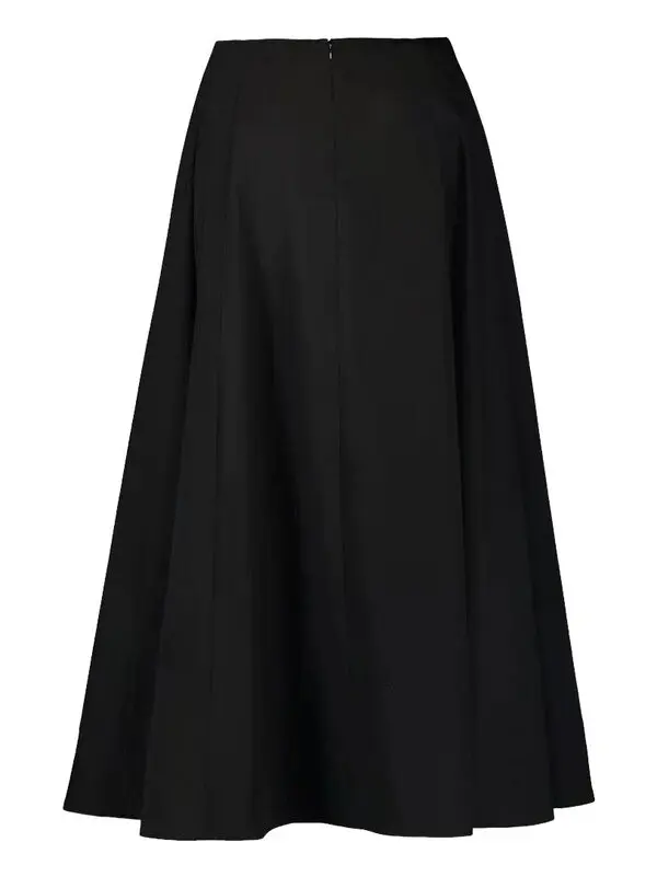 Adam Lippes Rene Zip-fastening Skirt - Black