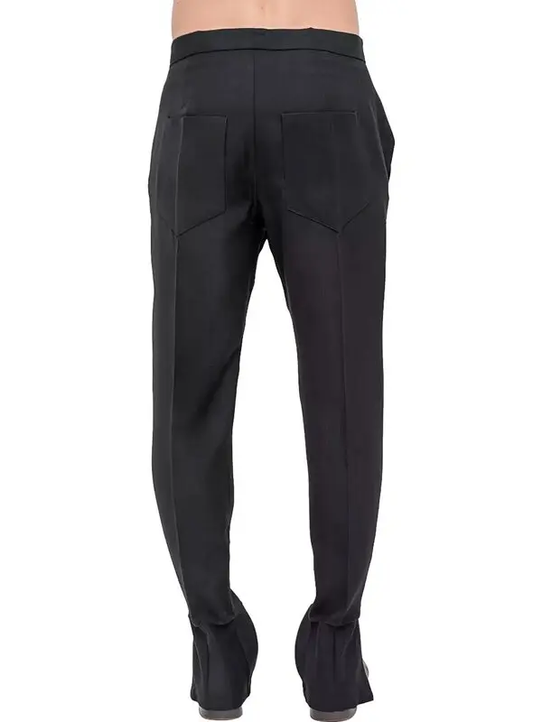 SETCHU Origami Tailored Trousers - Black