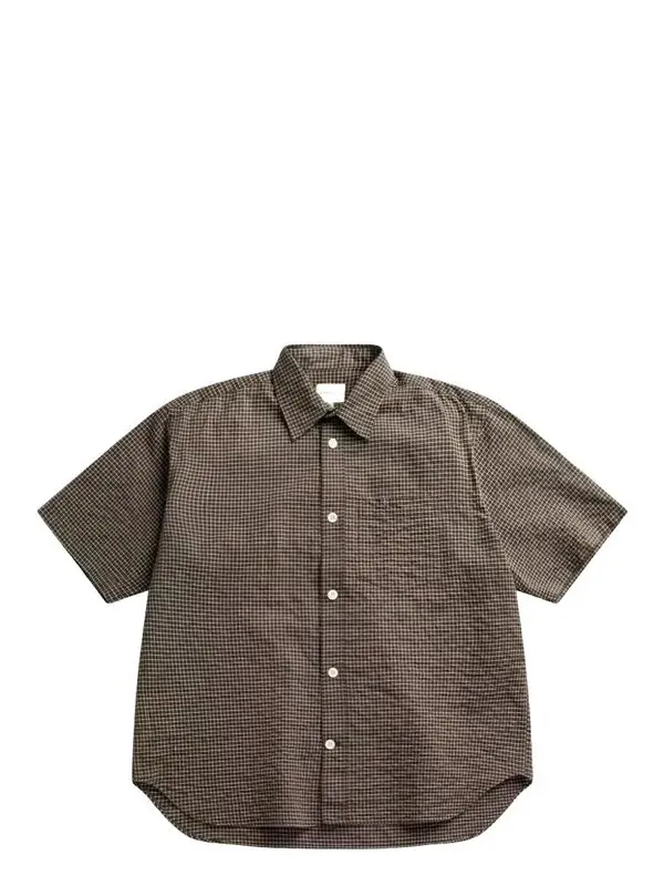 Norse Projects Checked Shirt - Brown