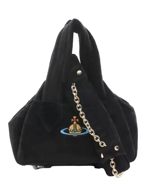 VIVIENNE WESTWOOD Mini Yasmin Orb 2-way Tote Bag - Black
