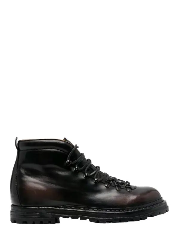Officine Creative Calf Leather Lace-up Boots - Brown