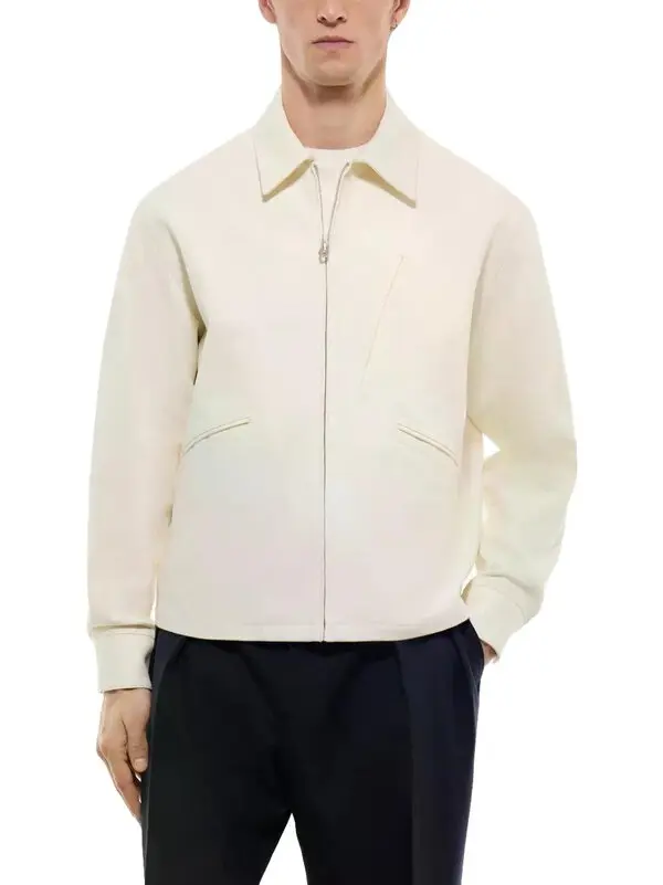 FURSAC Zip-fastening Lightweight Jacket - Neutrals