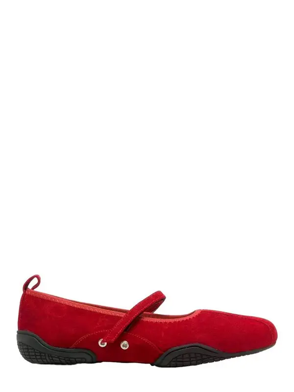 NICOLE SALDANA Sophie Ballet Flats - Red