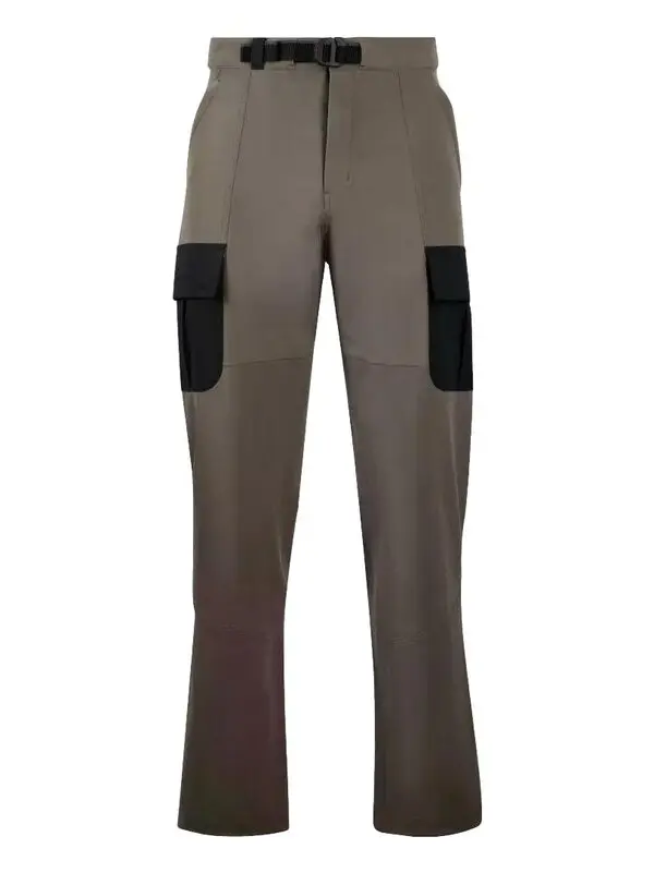 Rossignol Cargo Hiking Trousers With Belt And Adjustable Cuffs - Brown