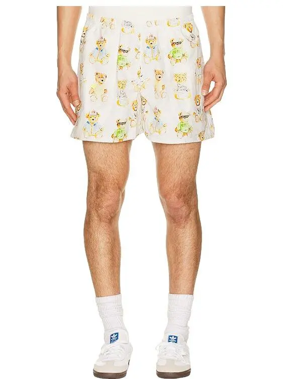MARKET Teddy Tech Shorts - White
