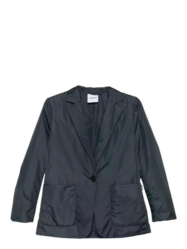 Aspesi Single-breasted Pocket Blazer - Blue