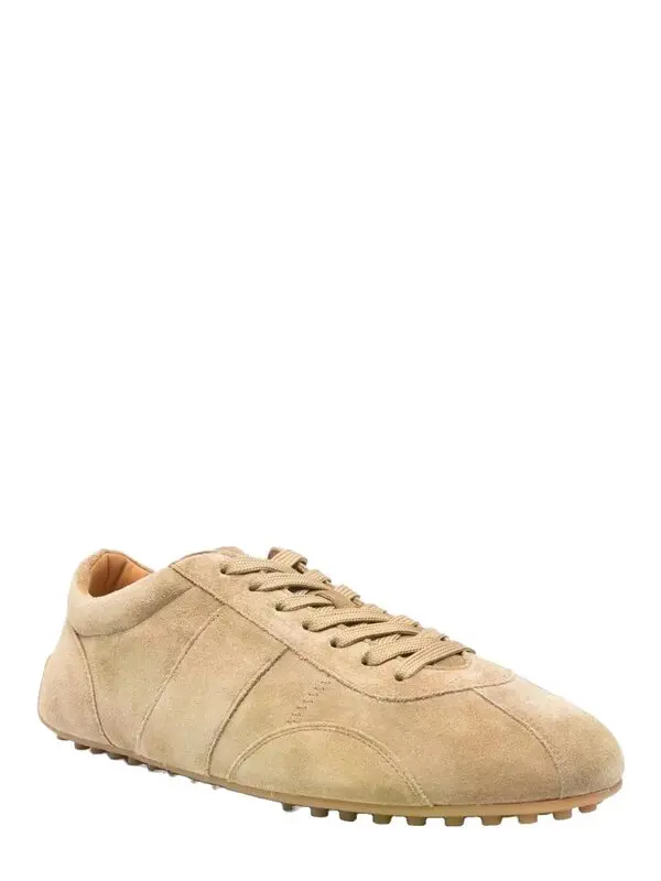 TOD'S Suede Lace-up Sneakers - Neutrals