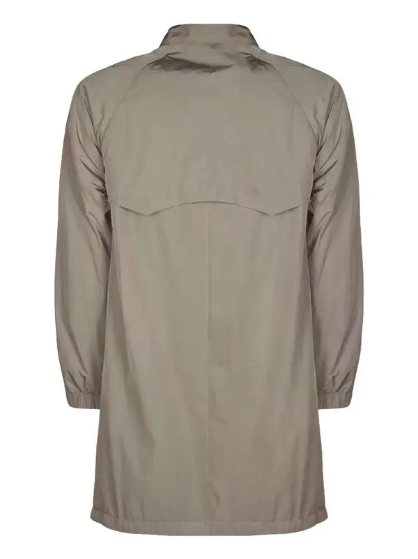 PALTO' Button Military Coat - Grey
