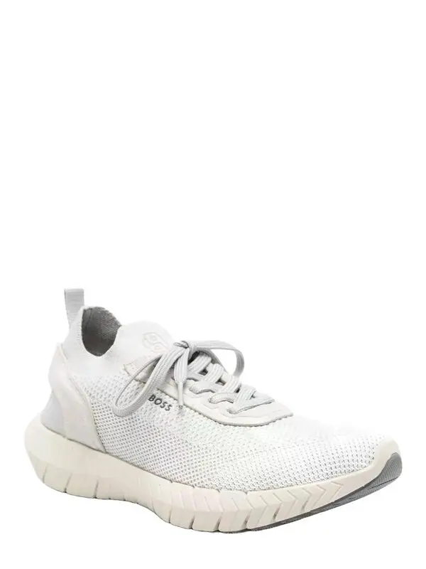 BOSS Lace-up Sneakers - Grey