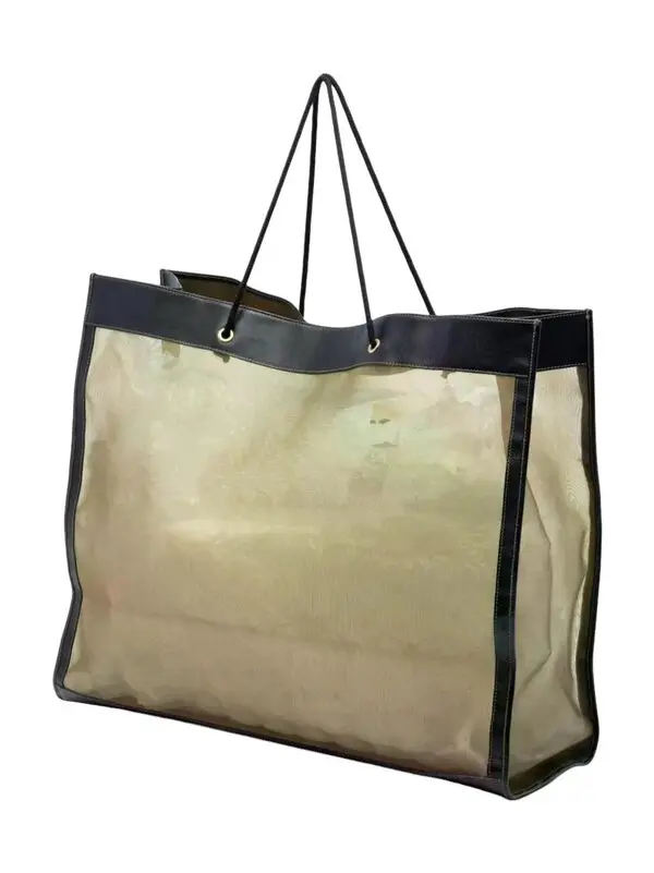 Fendi Mesh Tote Bag - Brown