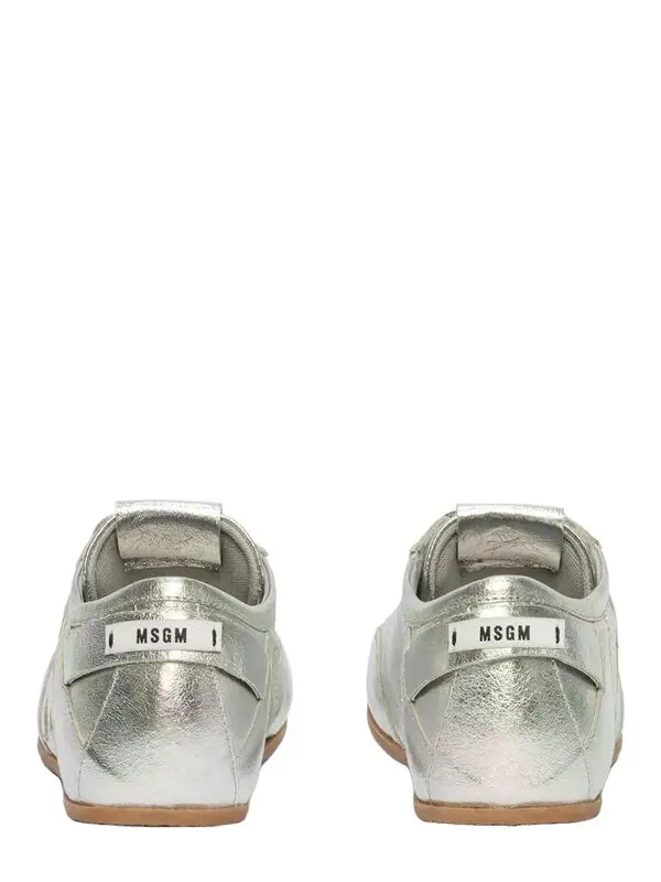 MSGM Lace-up Sneakers - Silver