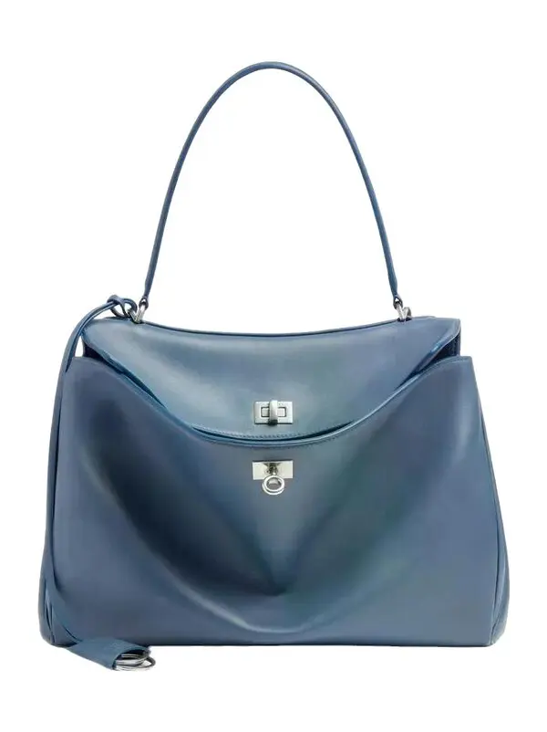 Balenciaga Rodeo Medium Handbag - Blue