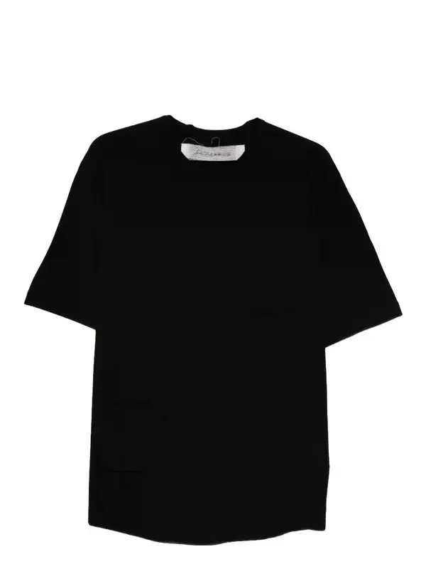 INDIVIDUAL SENTIMENTS Pocket-detail T-shirt - Black