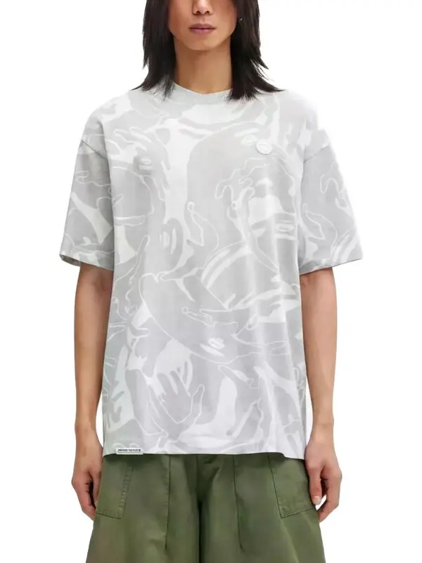 AAPE BY *A BATHING APE Patterned T-shirt - Grey
