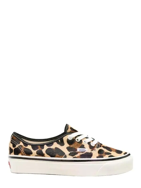 VANS Authentic Leopard-print Sneakers - Neutrals