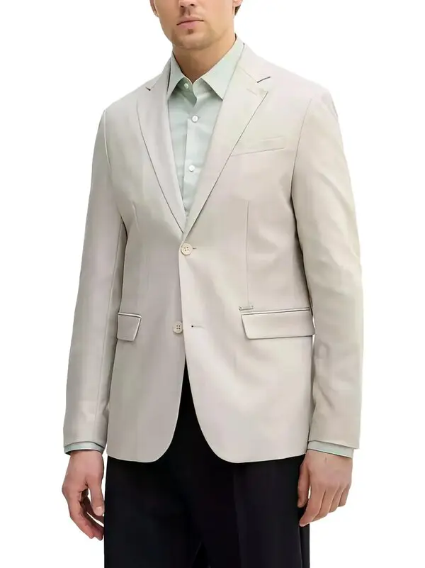 Guess Pocket Detail Jacket - Neutrals