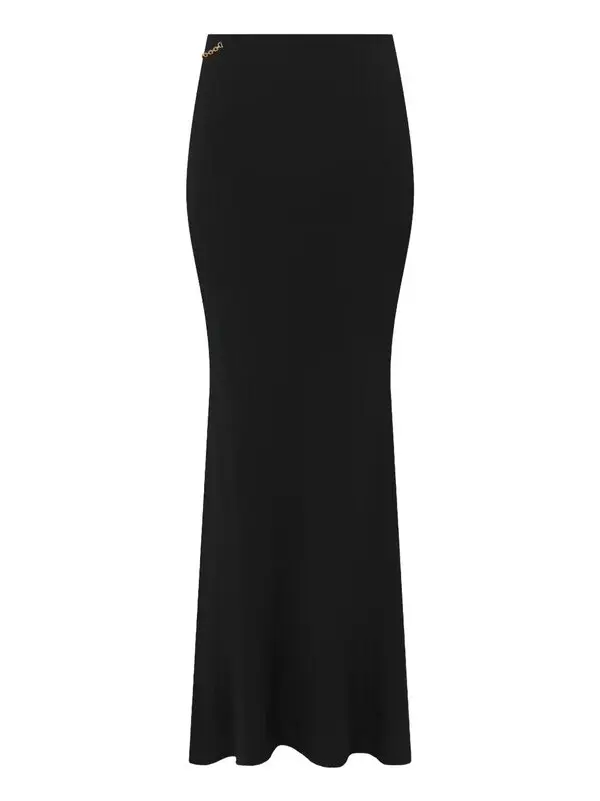 Amiri Chain-detail Maxi Skirt - Black