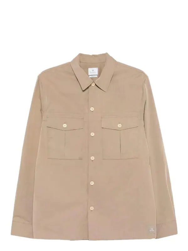 Paul Smith Flap Pocket Jacket - Neutrals