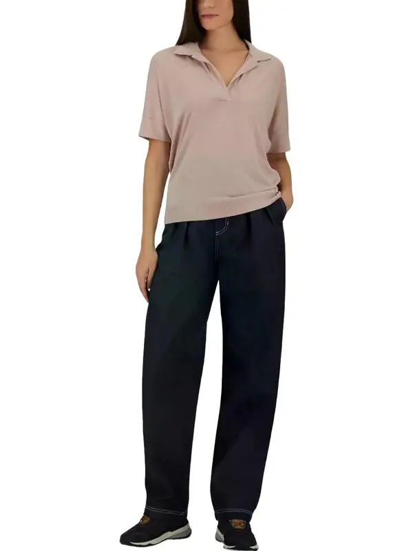 Herno Pleated Trousers - Blue