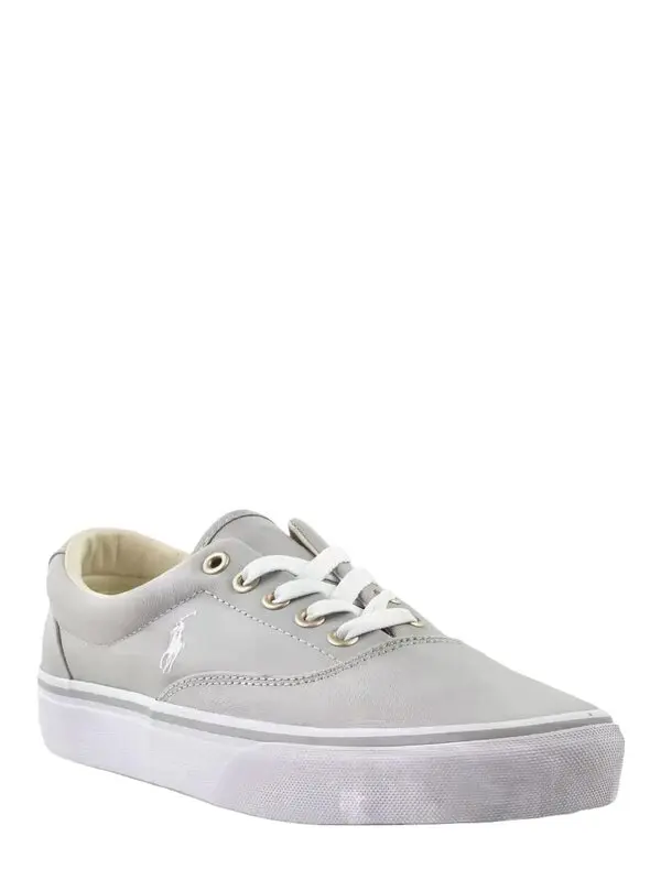 Polo Ralph Lauren Keaton Logo Detail Lace Up Sneakers - Grey