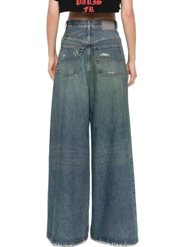 Balenciaga Wide-leg Jeans - Blue