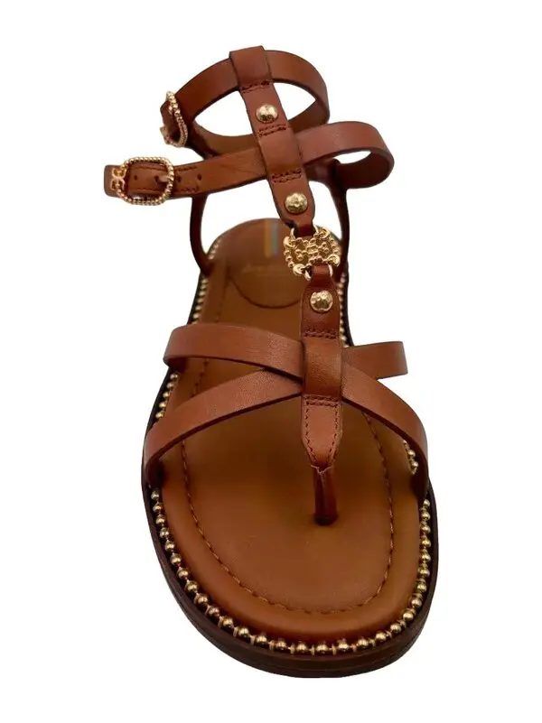 Sam Edelman Talya Strappy-embellished Sandals - Brown
