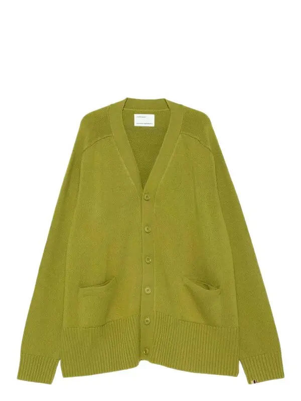 Extreme Cashmere Taurus Pocket Cardigan - Green